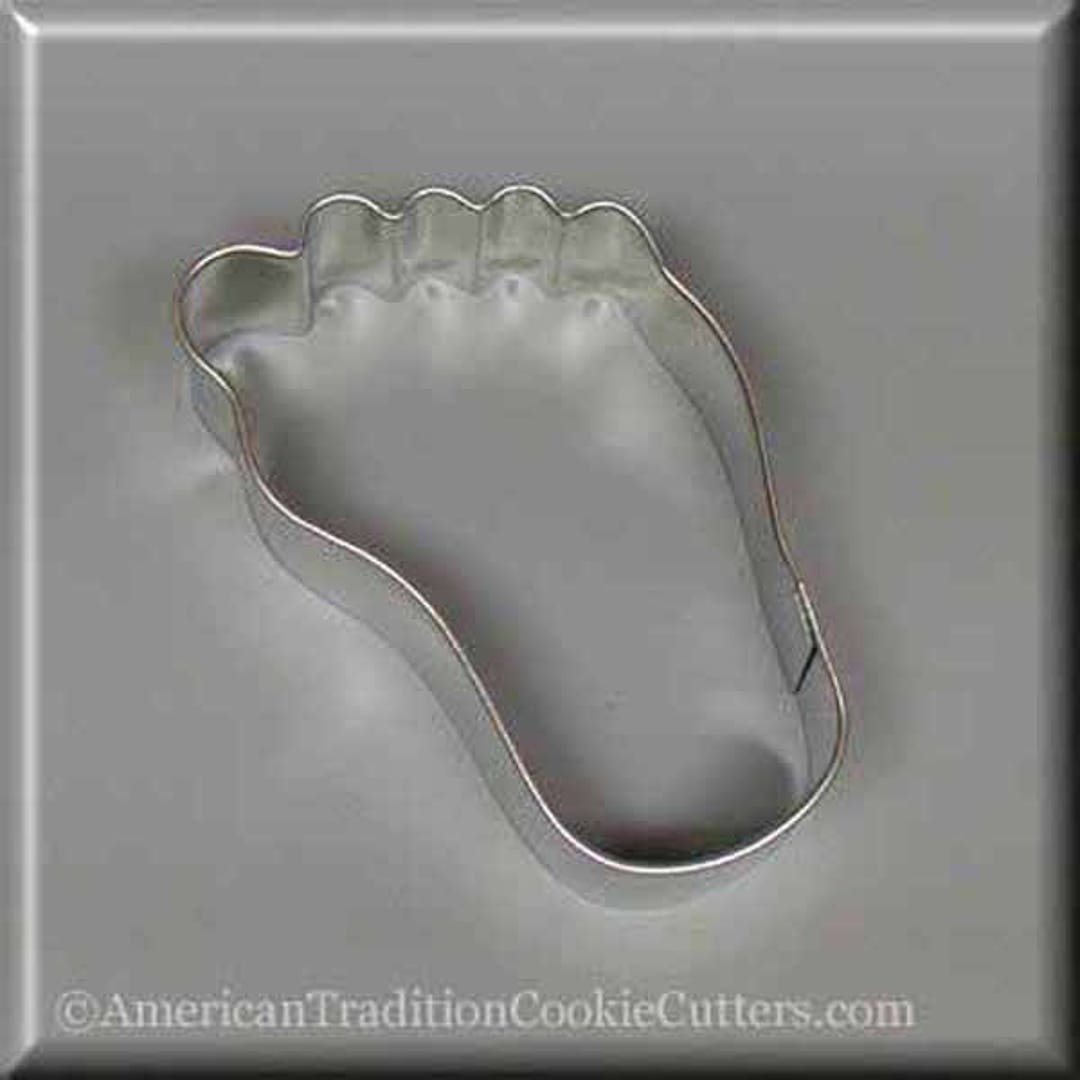 3.5 Right Foot Metal Cookie Cutter NA8009 - Etsy