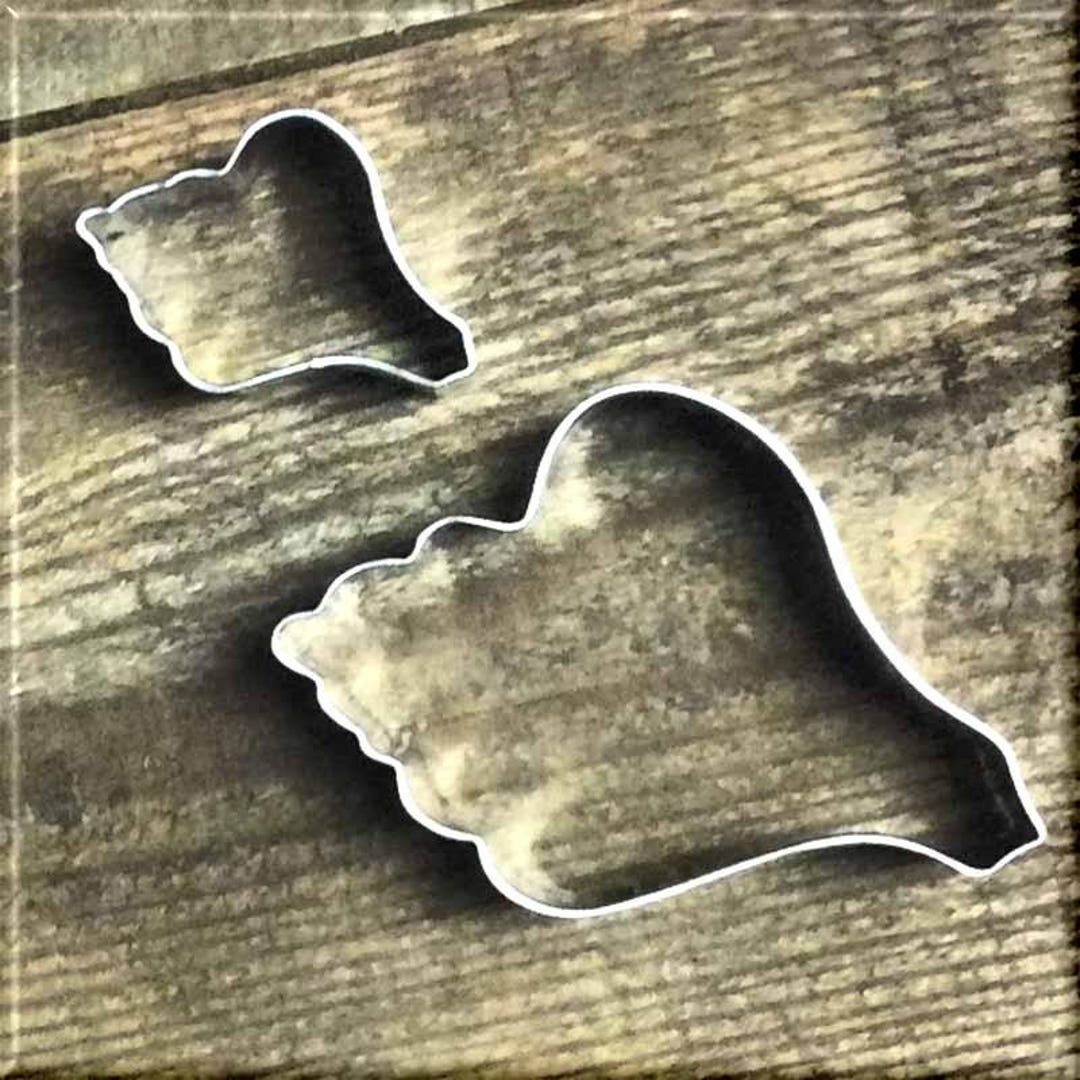 Set of 2 Conch Metal Cookie Cutters #NAWK24 - Etsy