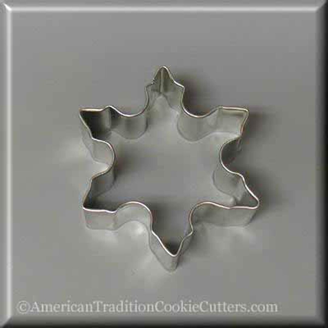 3" Snowflake Metal Cookie Cutter #NA1051 - Etsy