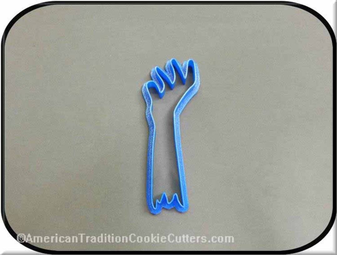4.5" Zombie Hand From Grave 3D Printed Cookie Cutter #P3011 - Etsy