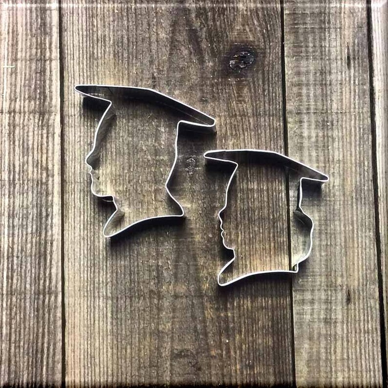 Set of 2 Graduation Graduates Metal Cookie Cutters NAWK149 | Etsy