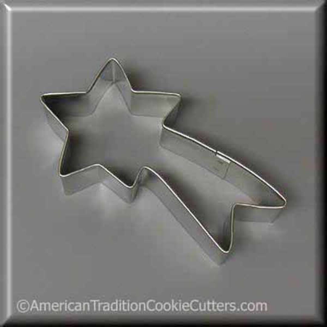 4 Shooting Star Metal Cookie Cutter NA1012 - Etsy