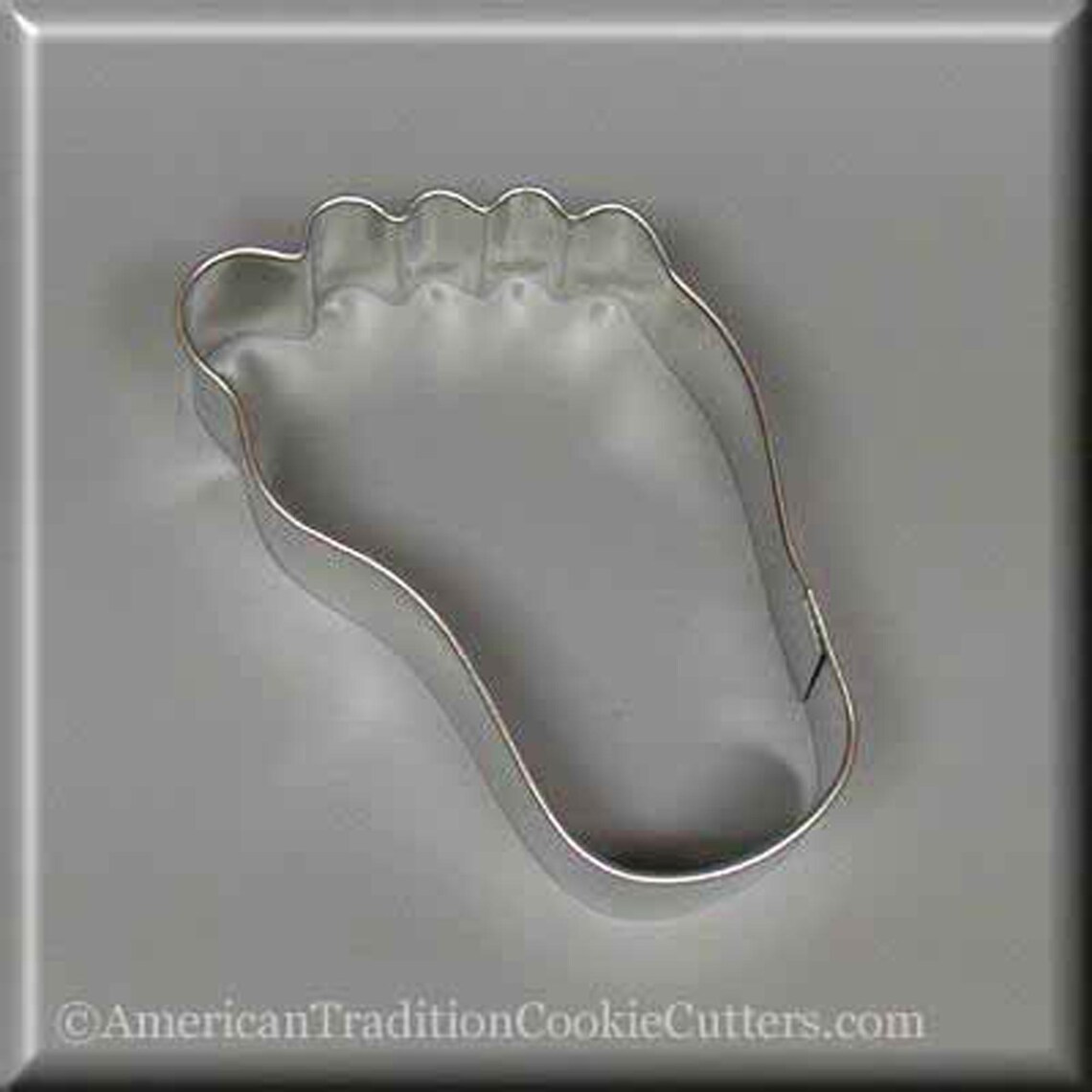 3.5" Right Foot Metal Cookie Cutter #NA8009 - Etsy