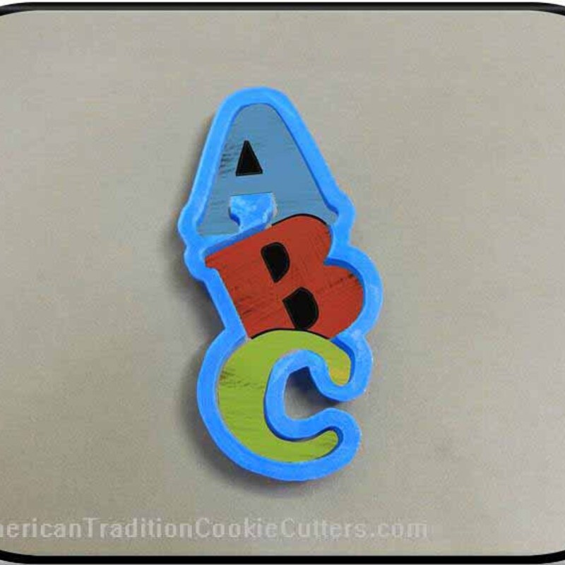 Abc Cookie Cutter - Etsy