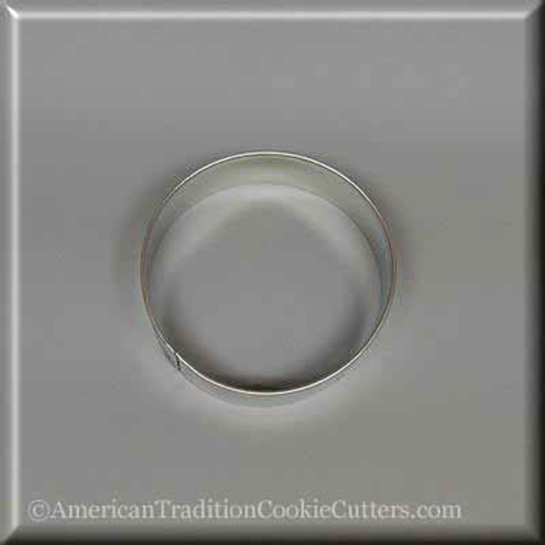 3 Round Circle Biscuit Metal Cookie Cutter NA9125 - Etsy