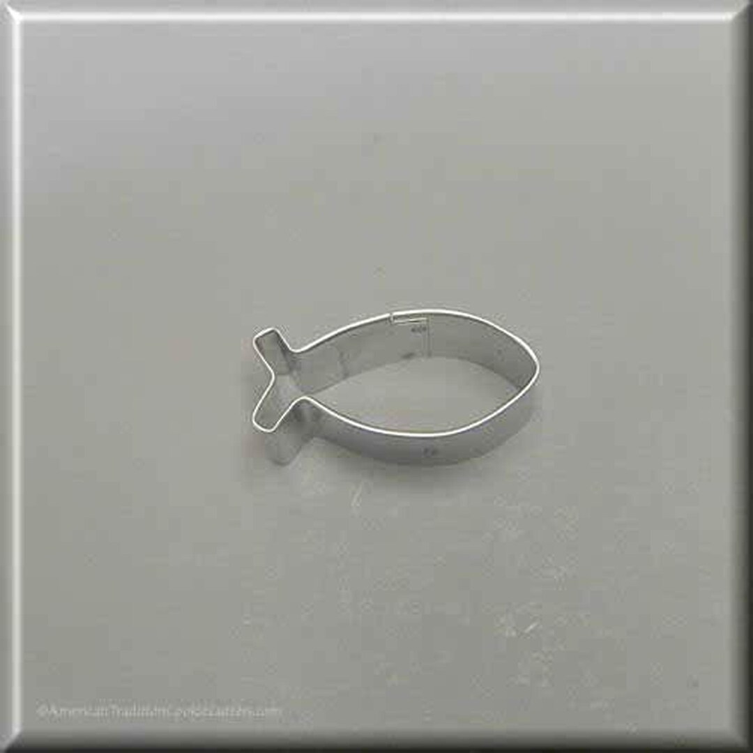 2" Mini Jesus Fish Metal Cookie Cutter #NM6072 - Etsy