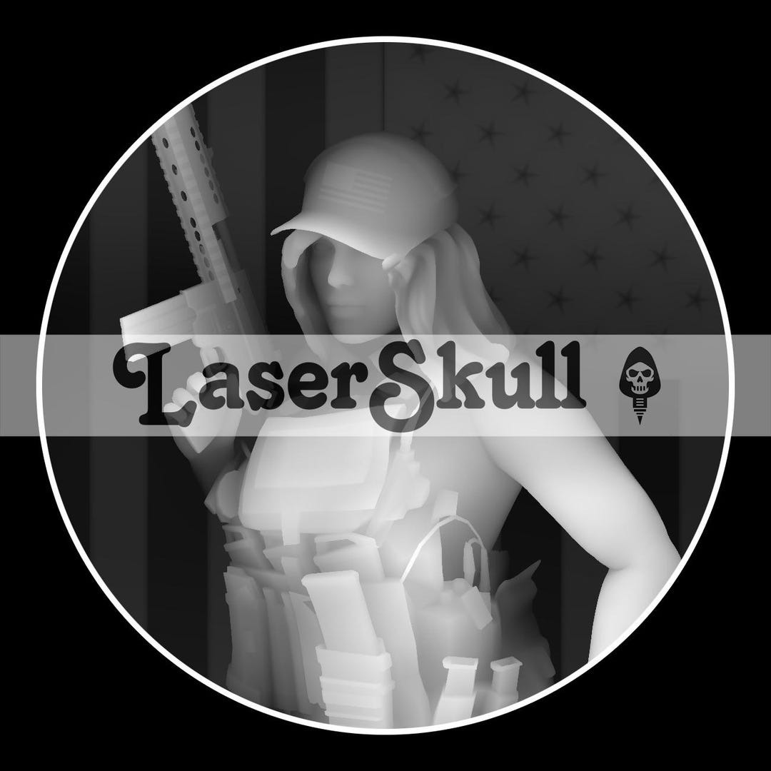 File / Fiber Laser / Cut / Depth Map / 3D / Stl / Depth Engraving ...