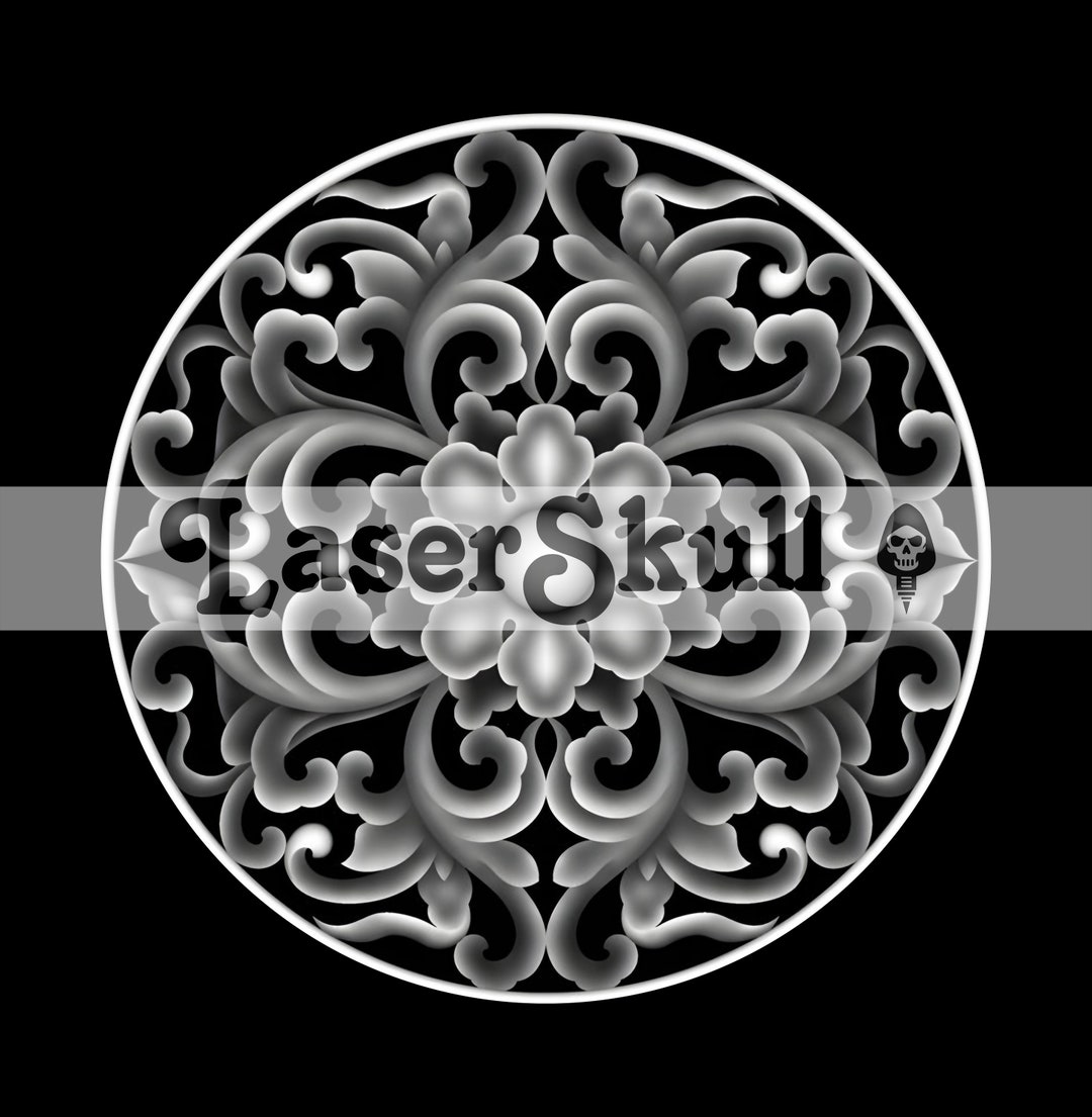 File / Fiber Laser / Cut / Depth Map / 3D / STL / Depth Engraving ...