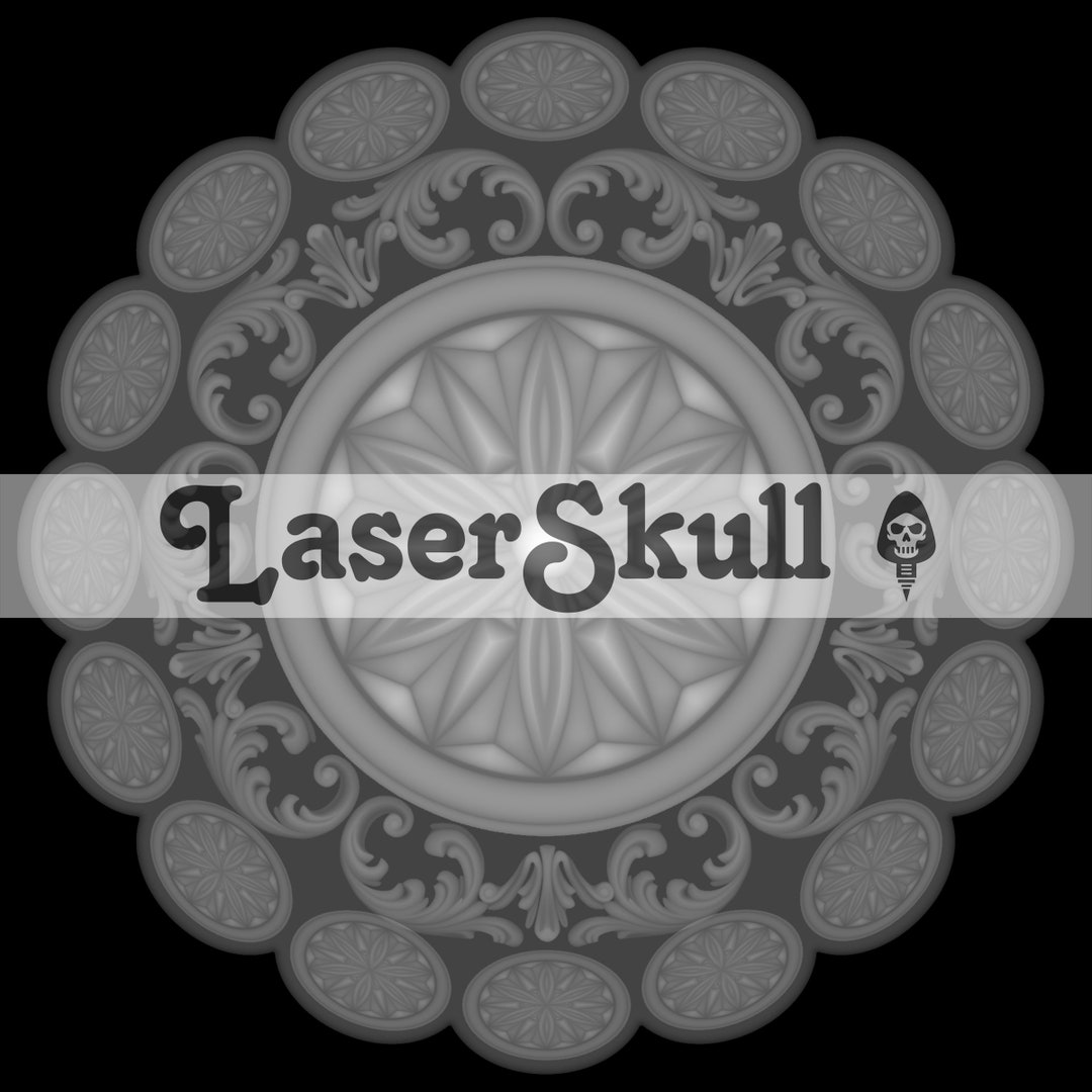 File / Fiber Laser / Cut / Depth Map / 3D / STL / Depth Engraving ...