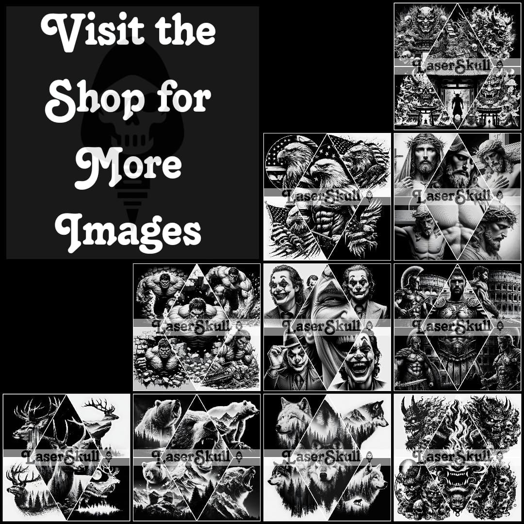 Grayscale File / 3D Laser Engraving Images / HD / Ready Image / 3D ...