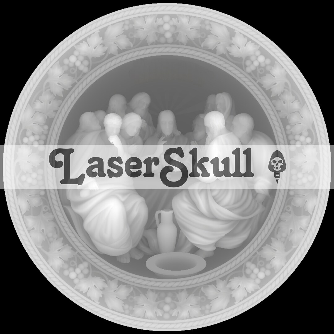 File / Fiber Laser / Cut / Depth Map / 3D / Stl / Depth Engraving ...