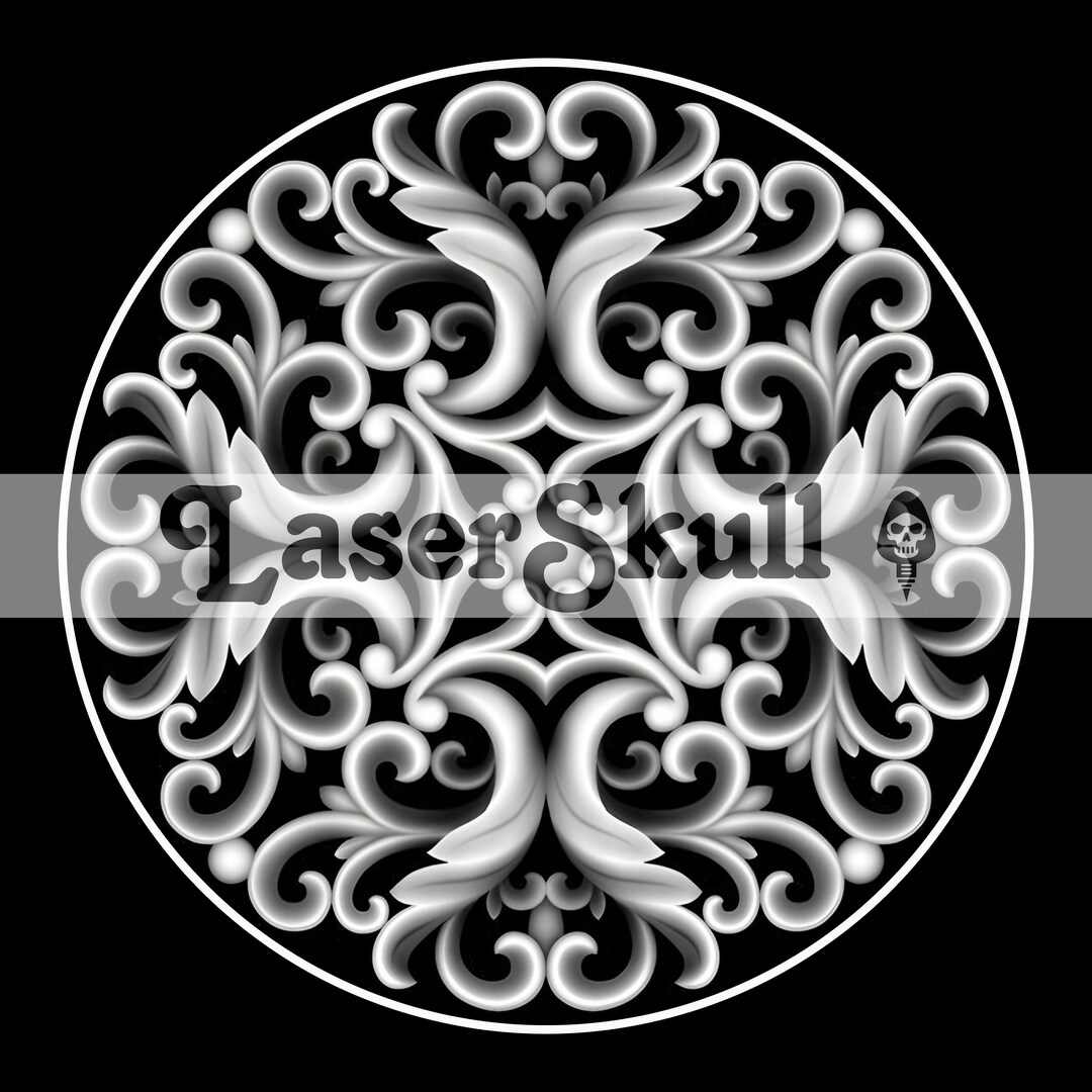 File / Fiber Laser / Cut / Depth Map / 3D / STL / Depth Engraving ...