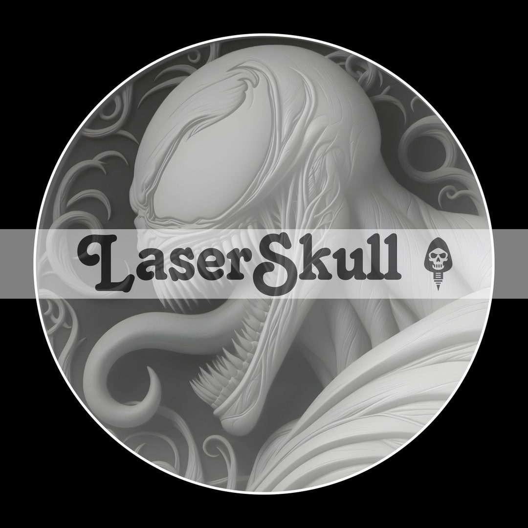 File / Fiber Laser / Cut / Depth Map / 3D / STL / Depth Engraving ...