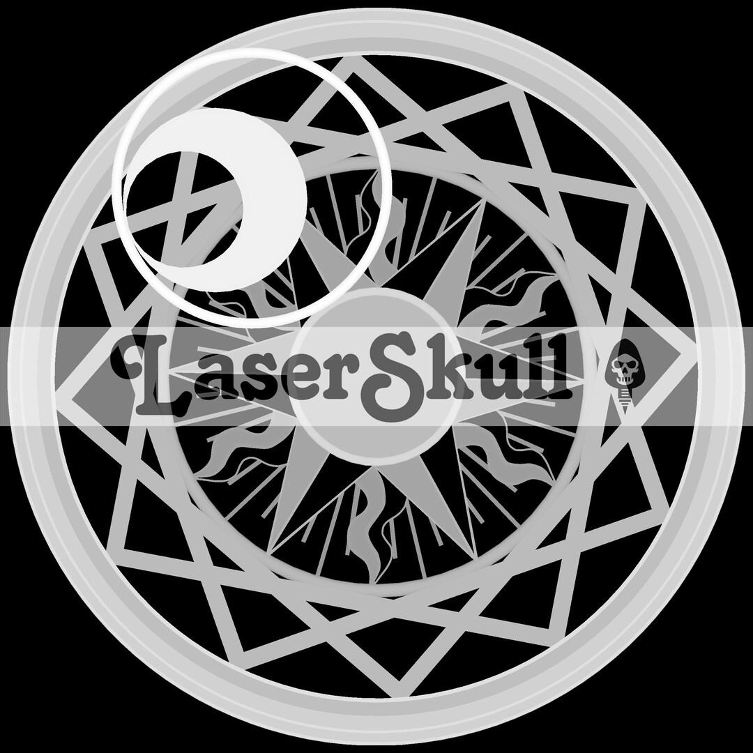 File / Fiber Laser / Cut / Depth Map / 3D / STL / Depth Engraving ...