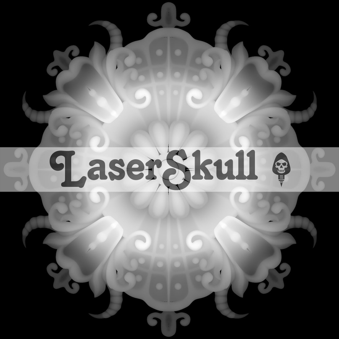 File / Fiber Laser / Cut / Depth Map / 3D / Stl / Depth Engraving ...