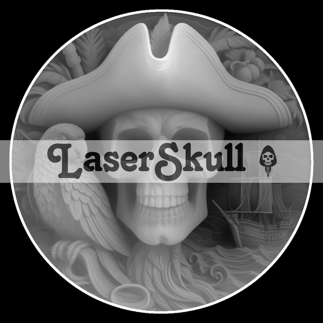 File / Fiber Laser / Cut / Depth Map / 3D / STL / Depth Engraving ...