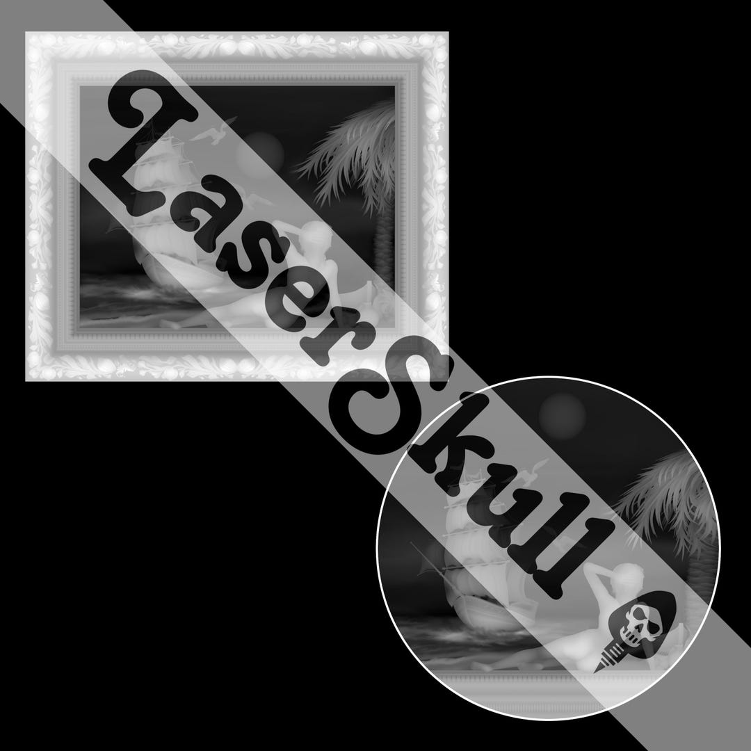 File / Fiber Laser / Cut / Depth Map / 3D / Stl / Depth Engraving ...