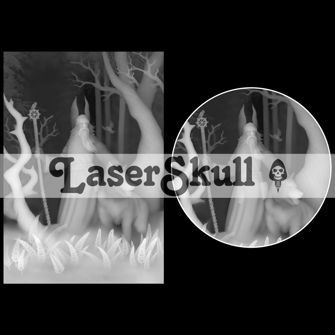 File / Fiber Laser / Cut / Depth Map / 3D / Stl / Depth Engraving ...