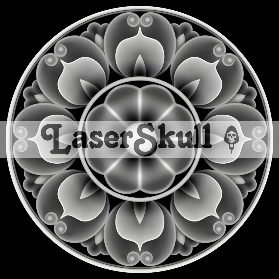 File / Fiber Laser / Cut / Depth Map / 3D / STL / Depth Engraving / Brass / High Quality Images ...