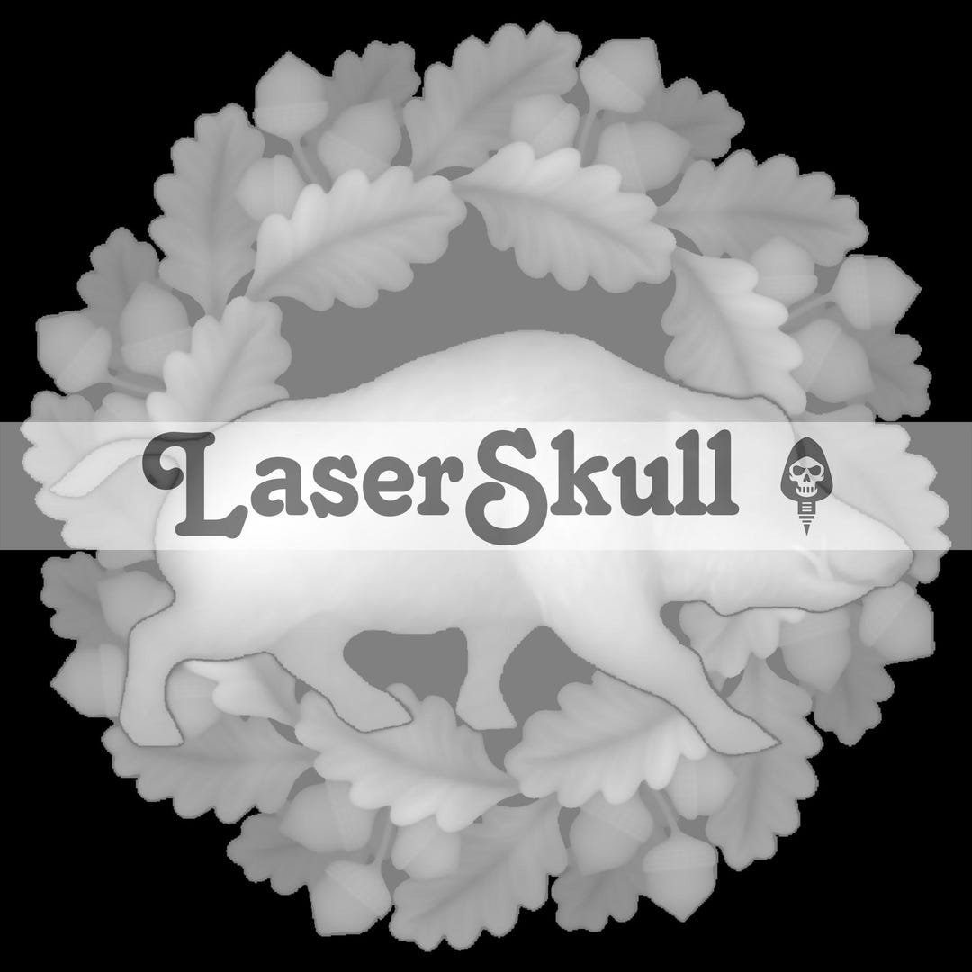 File / Fiber Laser / Cut / Depth Map / 3D / Stl / Depth Engraving ...