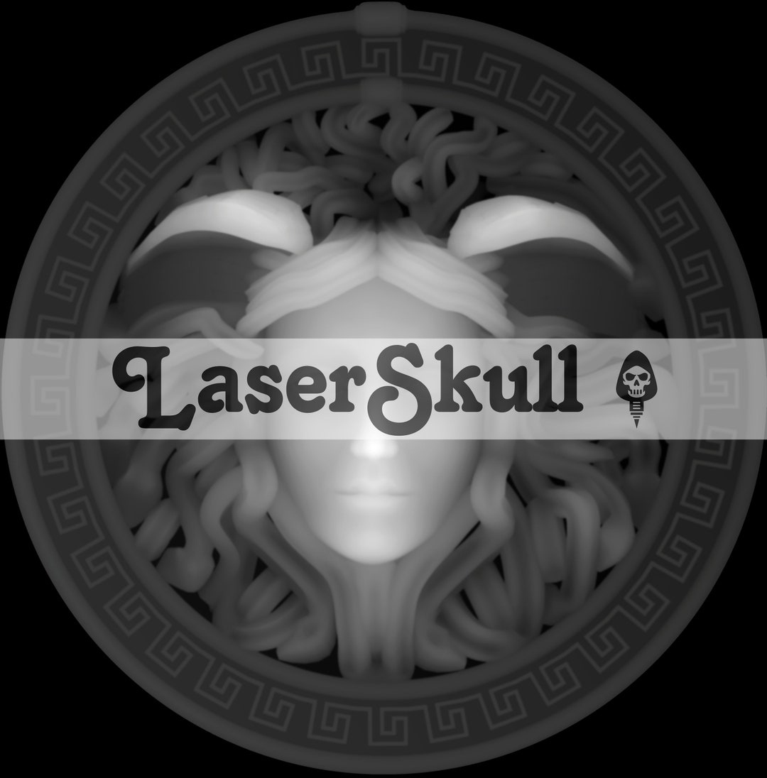 File / Fiber Laser / Cut / Depth Map / 3D / Stl / Depth Engraving ...