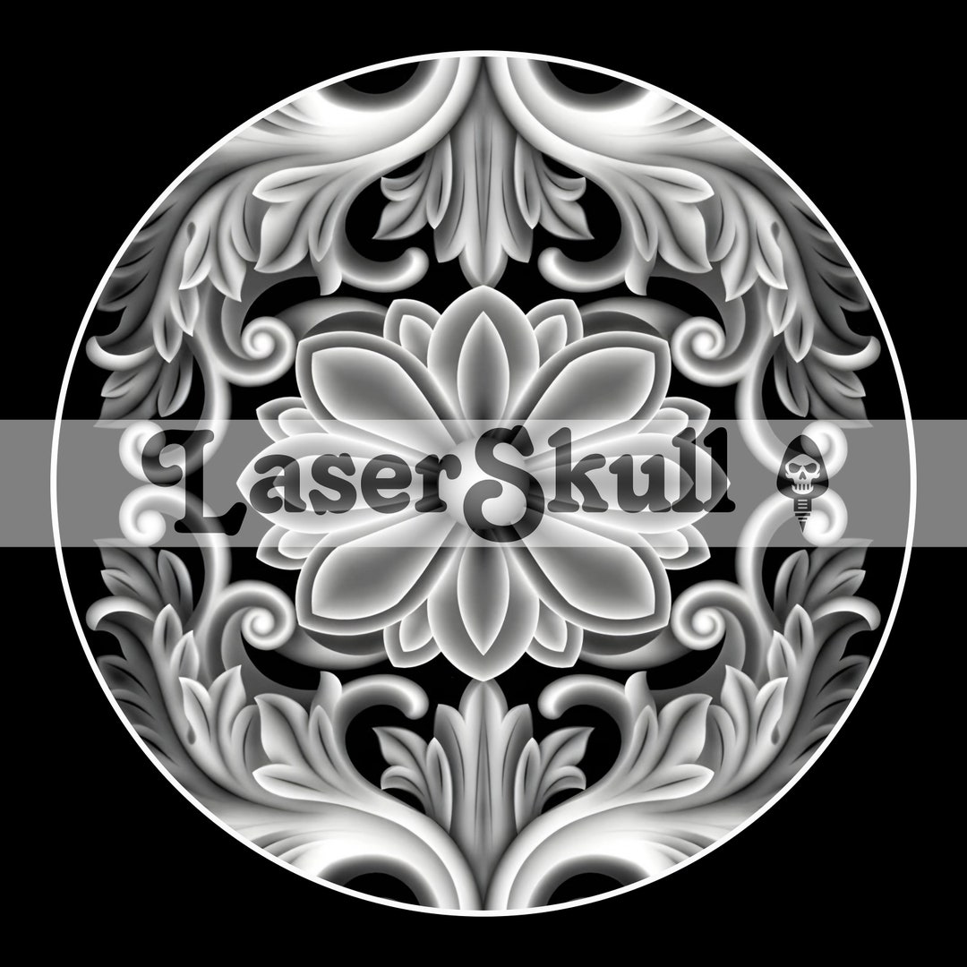 File / Fiber Laser / Cut / Depth Map / 3D / STL / Depth Engraving ...