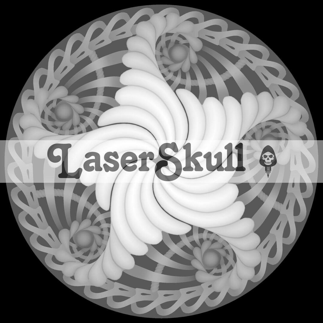 File / Fiber Laser / Cut / Depth Map / 3D / STL / Depth Engraving ...