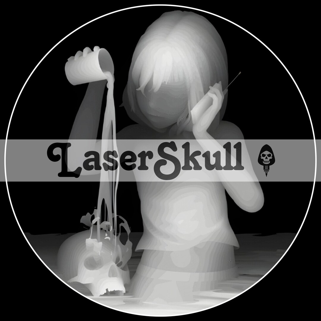 File / Fiber Laser / Cut / Depth Map / 3D / Stl / Depth Engraving ...