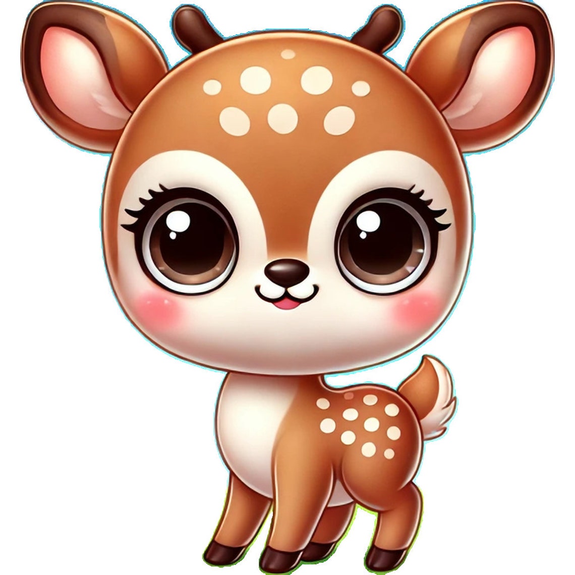 38 Cute Baby Animal Bundle, Safari Clipart Bundle - Ideal for Nursery ...