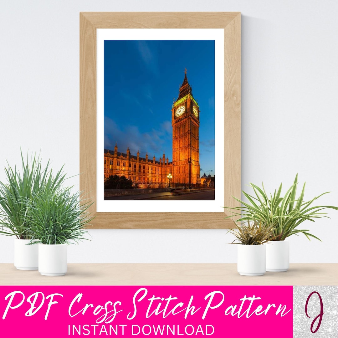 Big Ben Cross Stitch PDF Pattern - Etsy