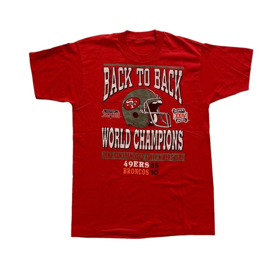 Vintage 1980s 80s 1989 Back To Back World Champions N… Gem