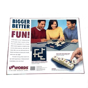 Deadstock Sealed Vintage 1990s 90s 1997 up Words Board Game by Scrabble ...