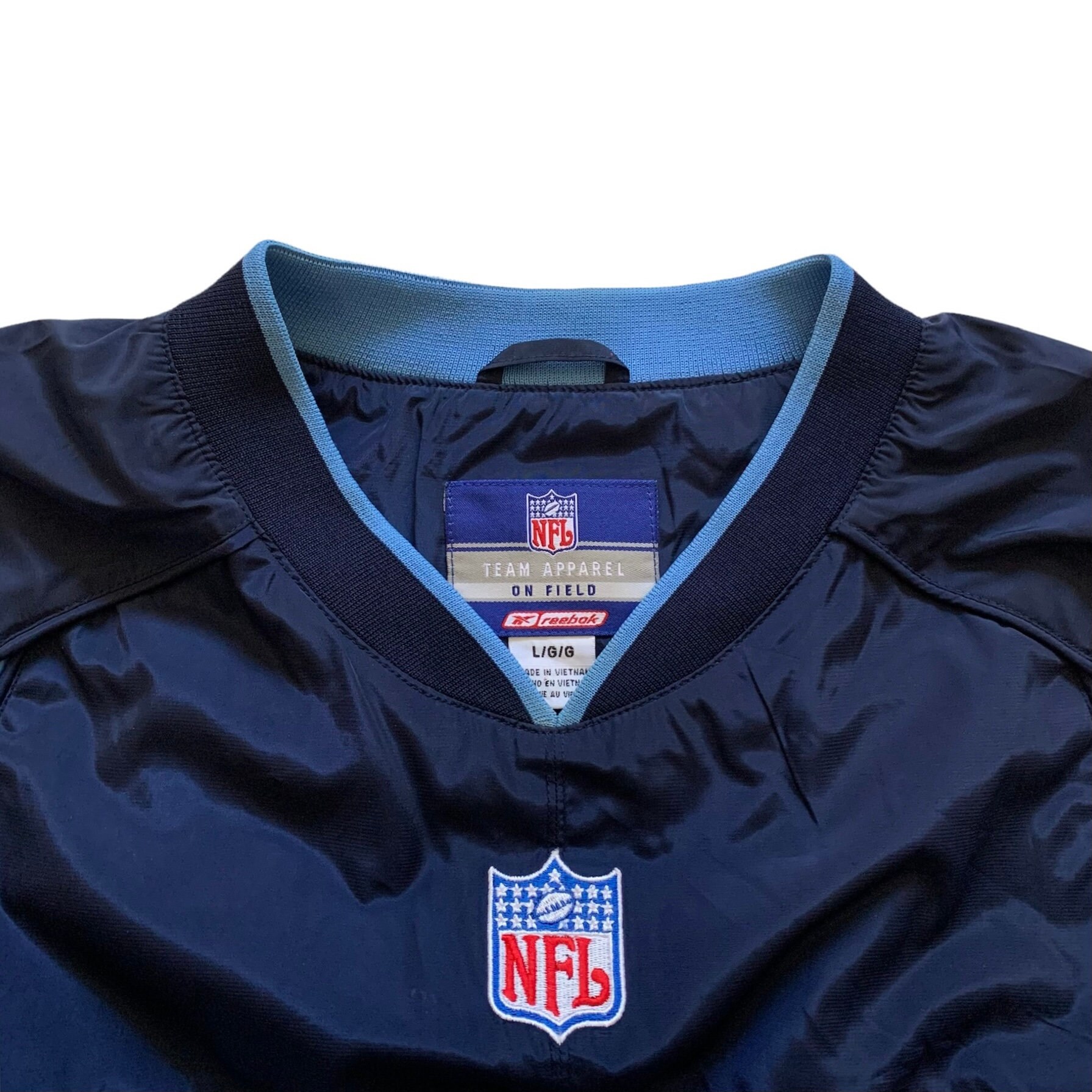Vintage 2000s 00s Reebok NFL on Field Tennessee Titans Embroidered Navy ...