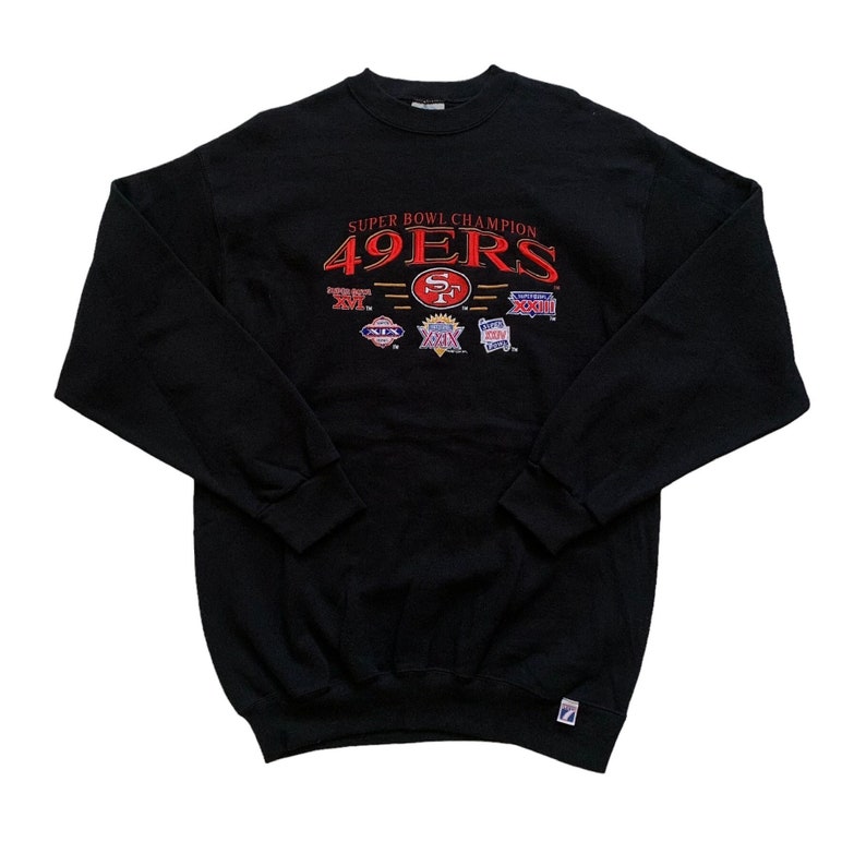 Deadstock Vintage 1990s 90s 1995 Logo 7 San Francisco 49ers SF Forty ...
