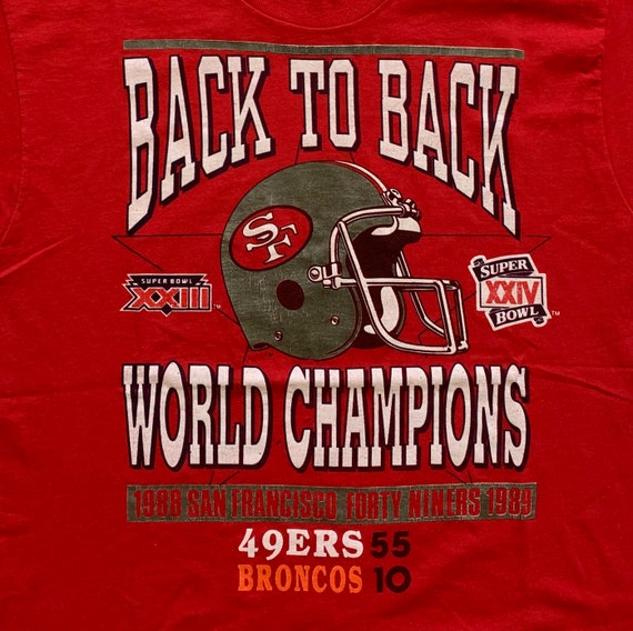 Vintage 1980s 80s 1989 Back to Back World Champions N… - Gem
