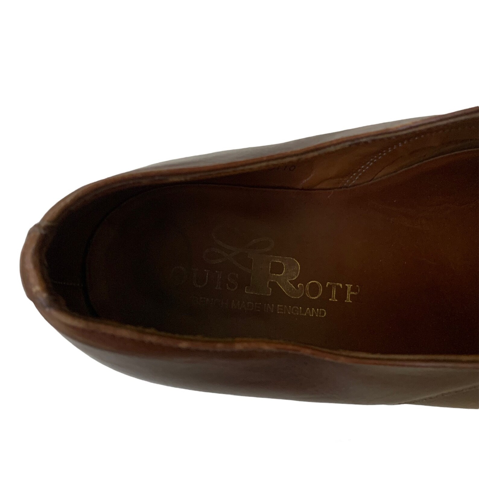 Vintage Louis Roth Split Toe Brown Derby Leather Dress Shoe Menswear ...