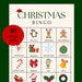 Christmas Bingo Board - Holiday Fun for Kids! - Etsy
