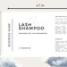 Printable Lash Shampoo Sticker Label Template - Editable PDF for DIY ...