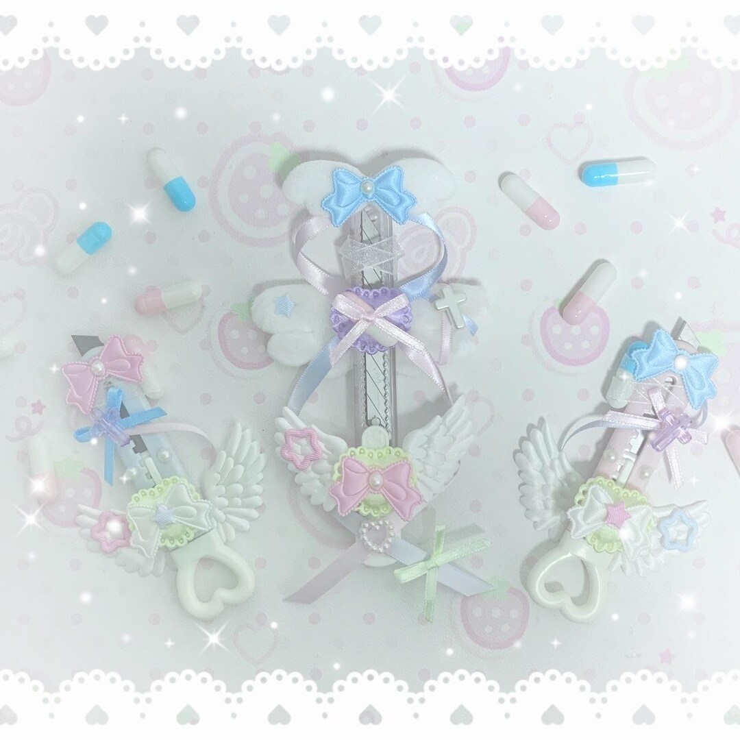 Needy Streamer Overload Nso Kangel Kawaii Angel Inspired Jirai Kei Deco ...