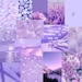 Pastel Purple Collage - 50 Light Purple Digital Prints - Lavendar ...