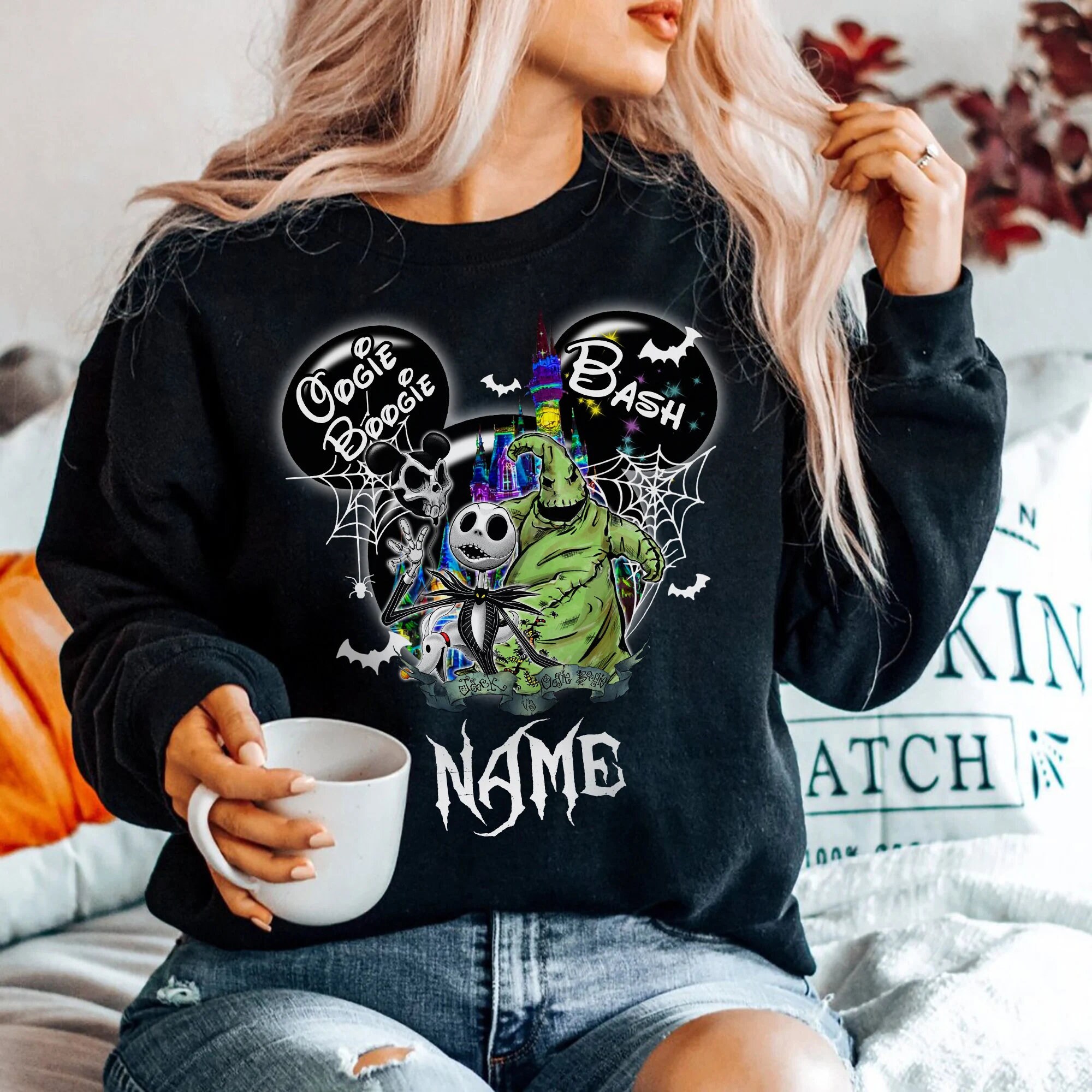 Oogie Boogie Bash Shirt, Jack And Sally Halloween Shirt, Disney Oogie ...