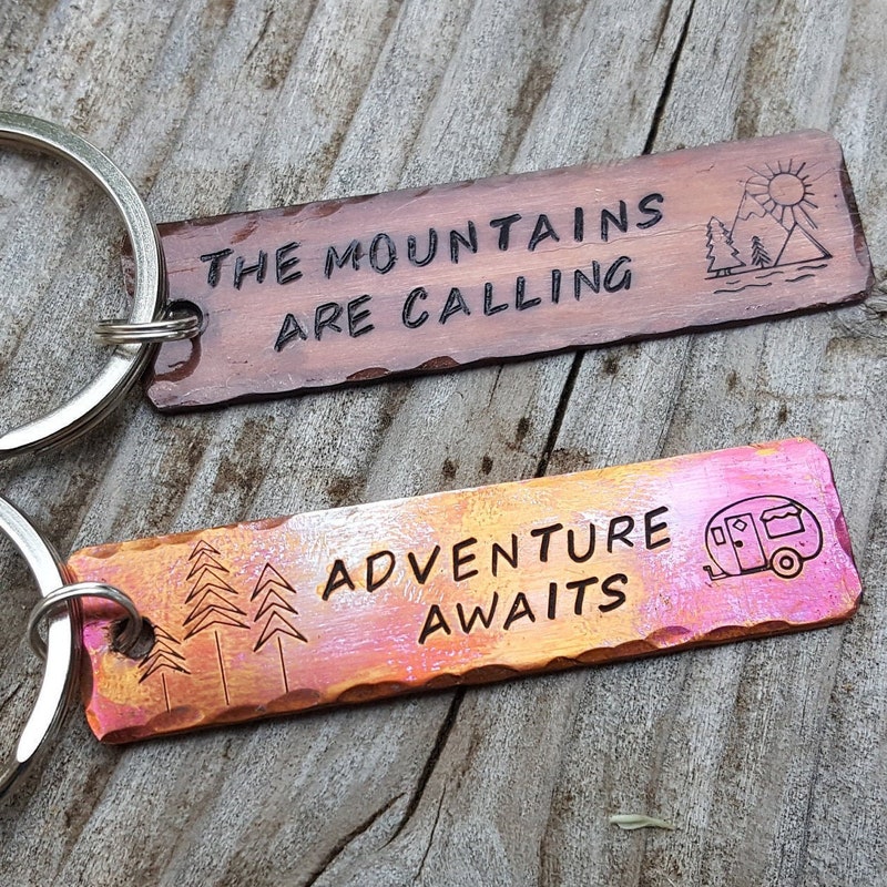 Adventure Keychain - Etsy