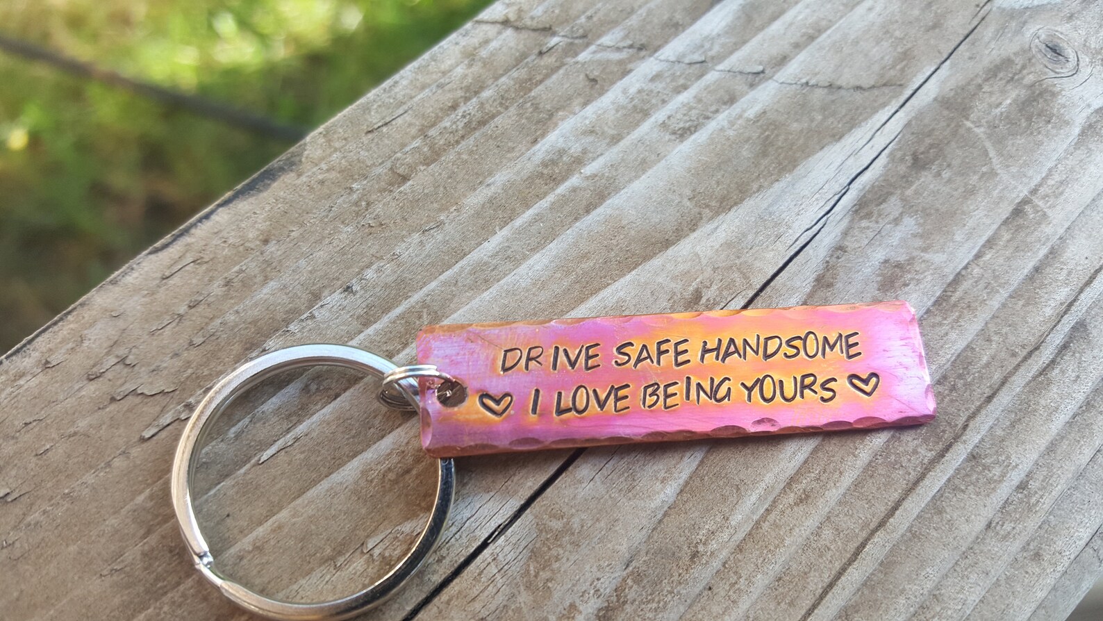 Personalized Drive safe keychain. New drivers present safe | Etsy