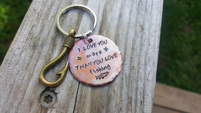 Custom Fishing Keychains - Etsy