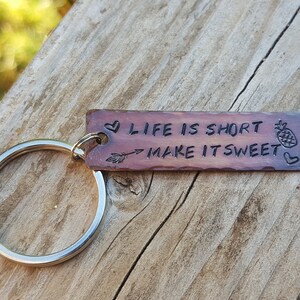 Life is Short, Make It Sweet Keychain. Old Dominion, Lyrics, Music or ...