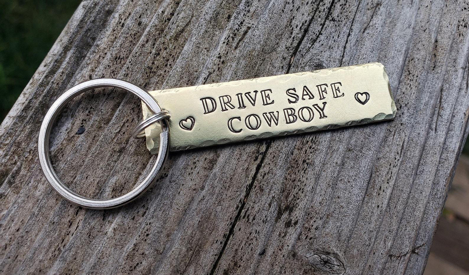Custom Cowboy Keychain, Saying or Quote of Your Choice - Etsy