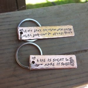 Life is Short, Make It Sweet Keychain. Old Dominion, Lyrics, Music or ...
