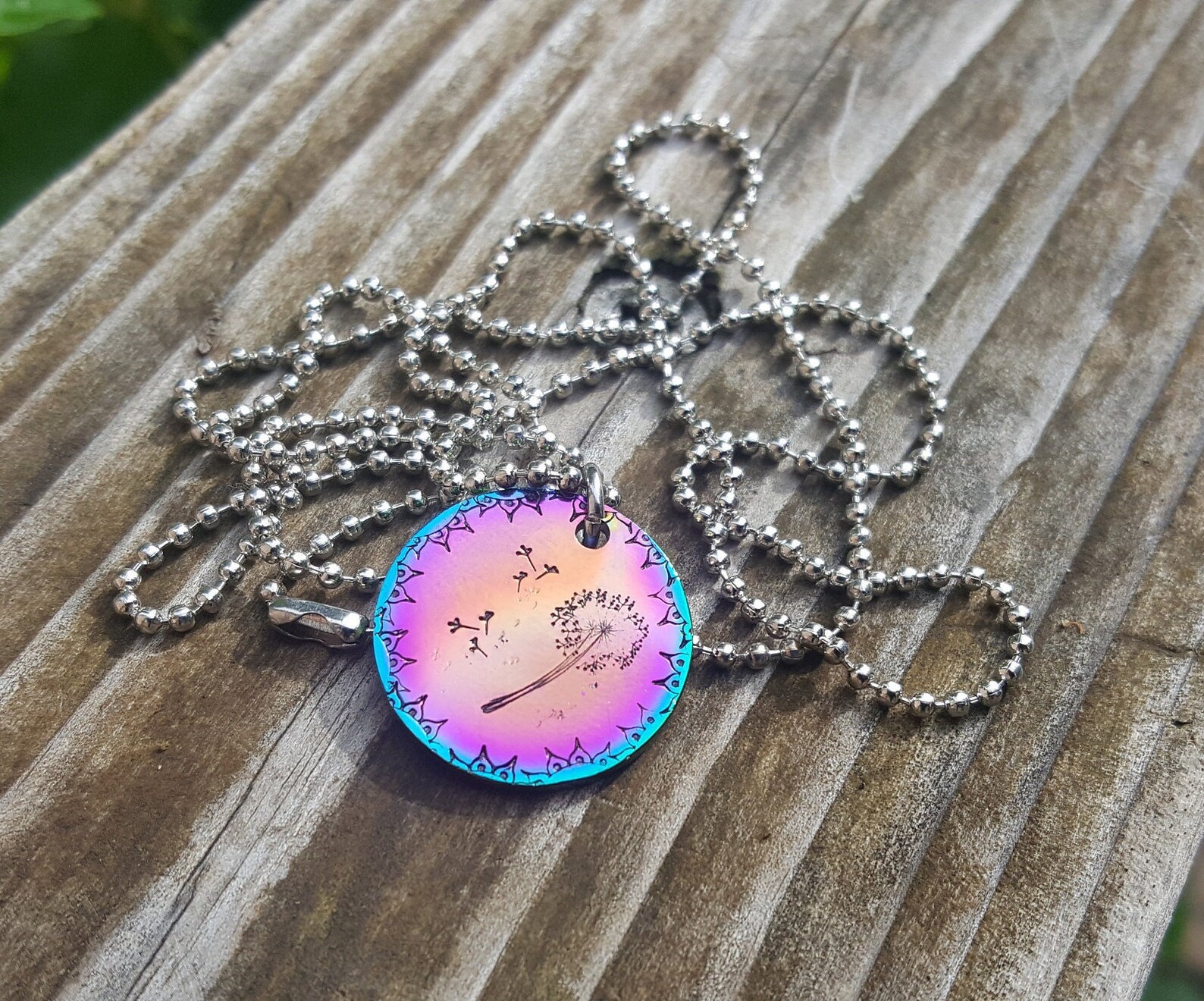 Custom Rainbow Colored Round Keychains. Double Sided. Love is | Etsy