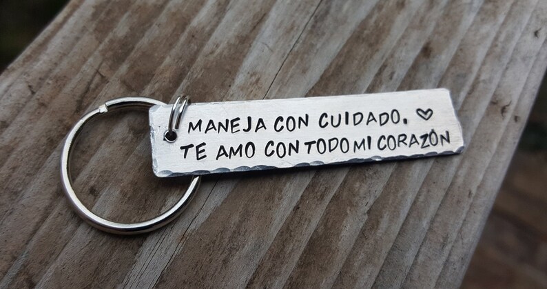 Personalized Drive safe keychain. New drivers present safe | Etsy