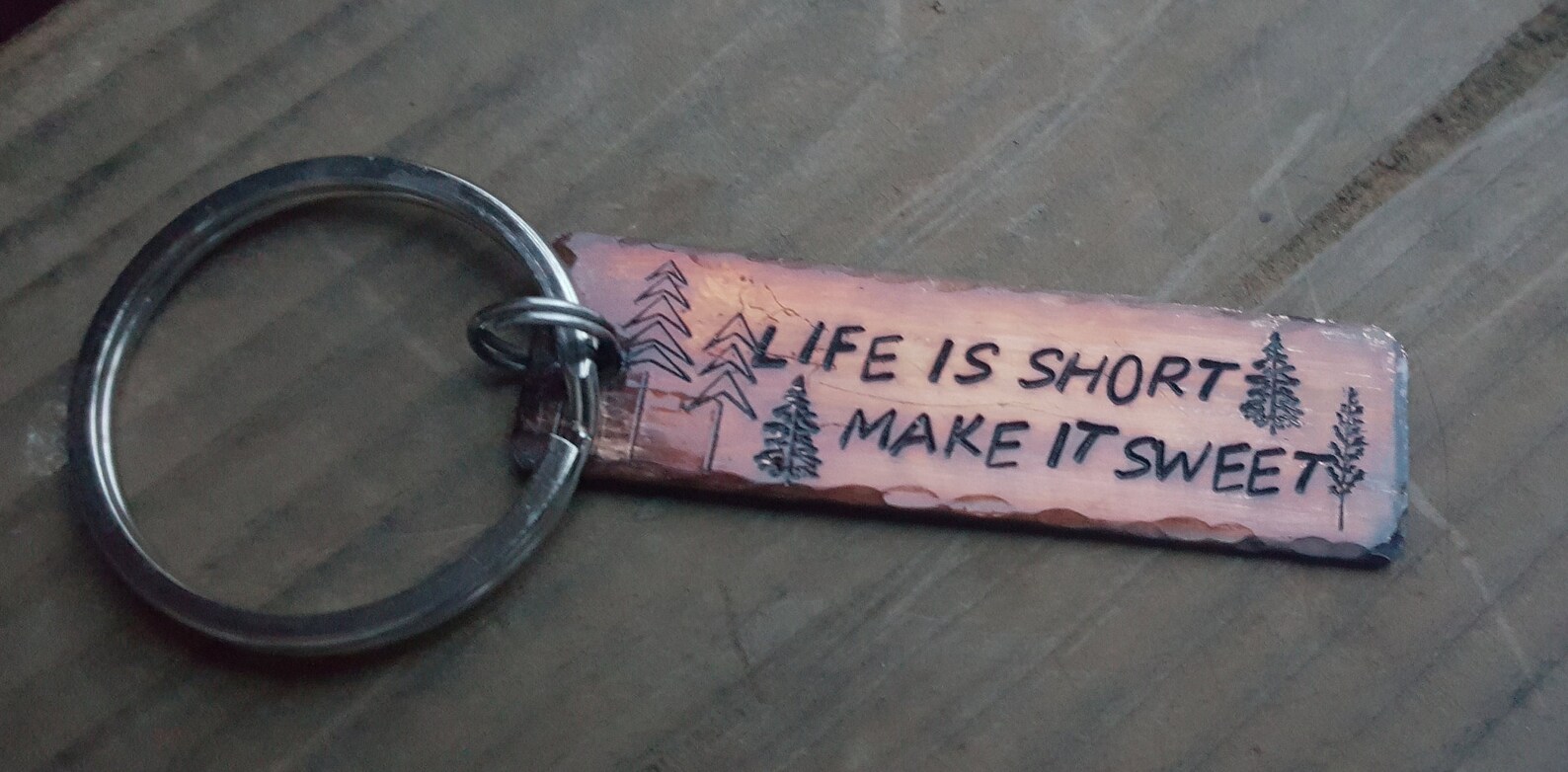 Life is Short Make It Sweet Keychain. Old Dominion Lyrics - Etsy